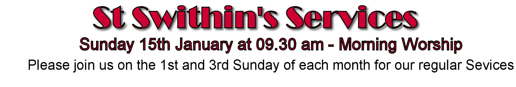 Home Page - St Swithin